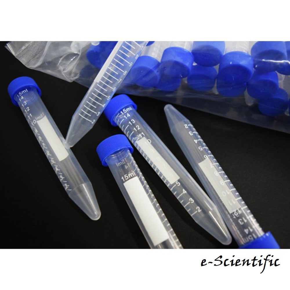 Centrifuge Tube, Conical Bottom With Screw Cap, 15 ml | Shopee Singapore