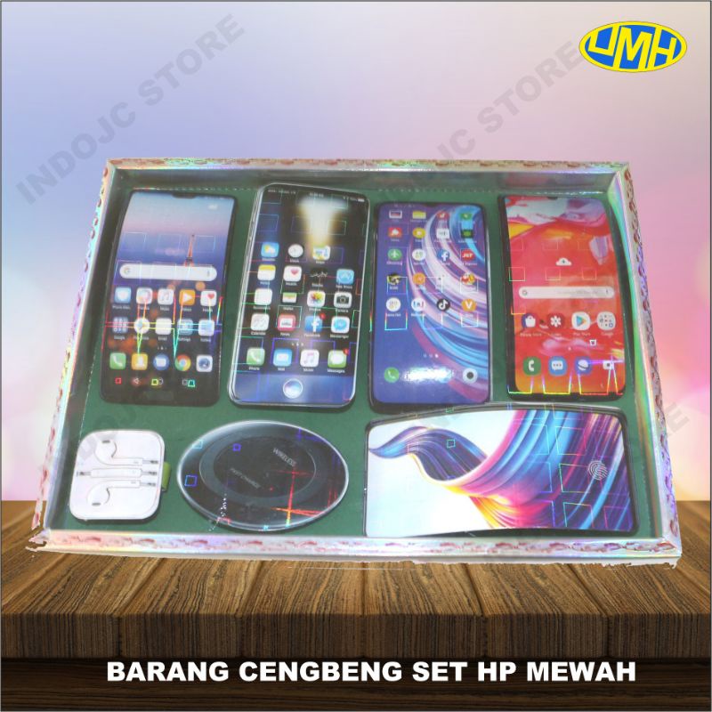 HP Cengbeng items set with luxury paper cell phones and ancestral ...