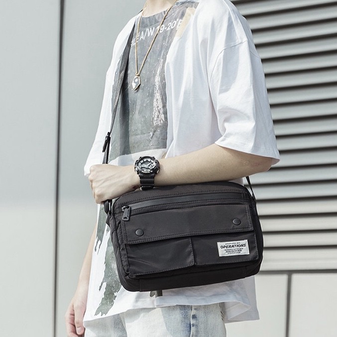 Operations Fashion Men Sling Bag (M) Size Shoulder Bag Crossbody Bag ...