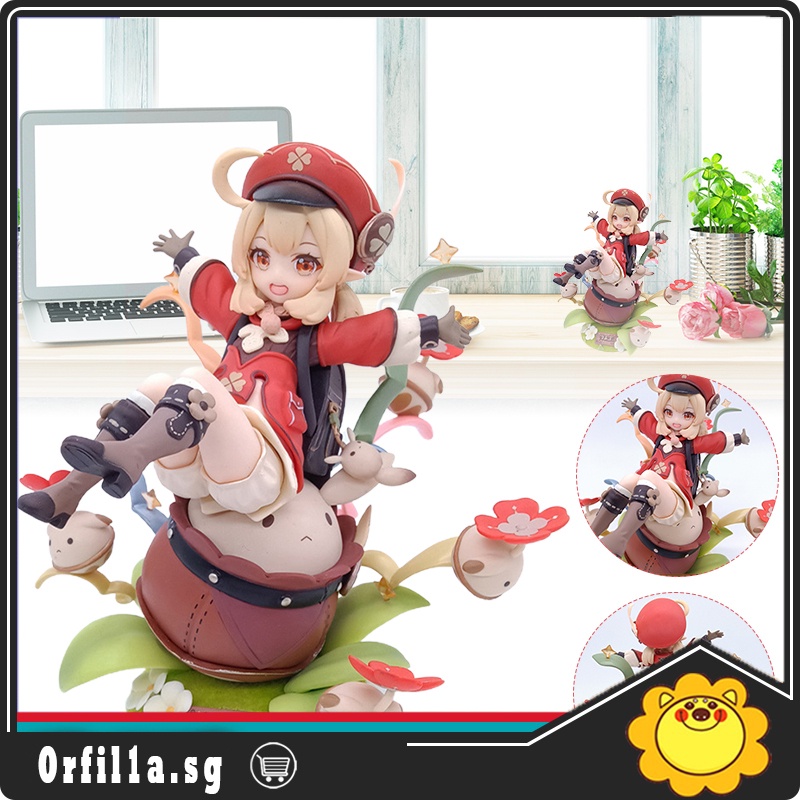 Genshin Impact Series Model Klee Game Figure Static Model PVC Detailed ...