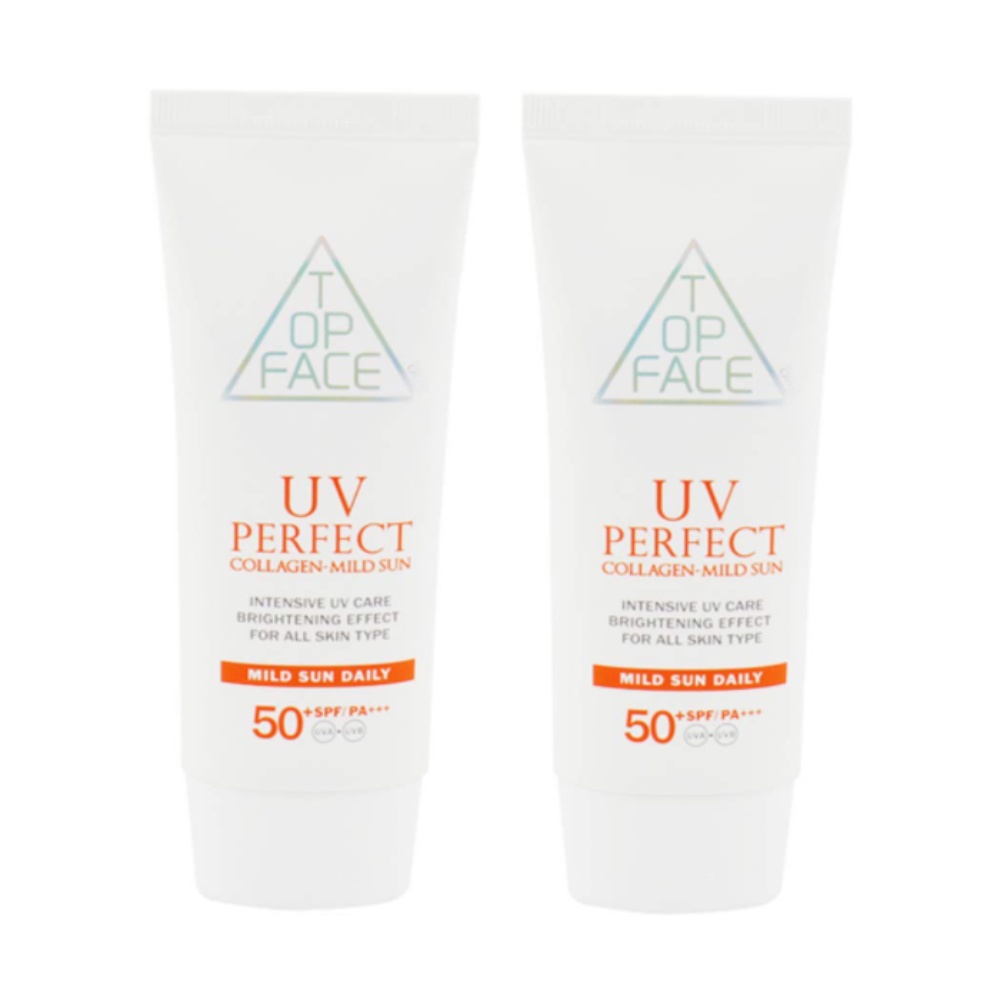 Arra TopFace UV Perfect Collagen Mild Sun SPF50+/PA+++ 70ml (Pack of 2 ...