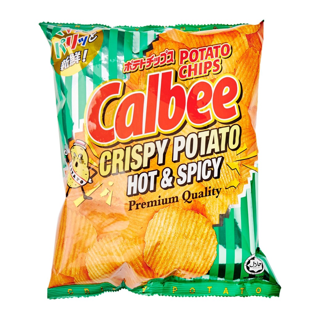 CALBEE Calbee Potato Chips - Hot & Spicy (Crispy) 80g | Shopee Singapore