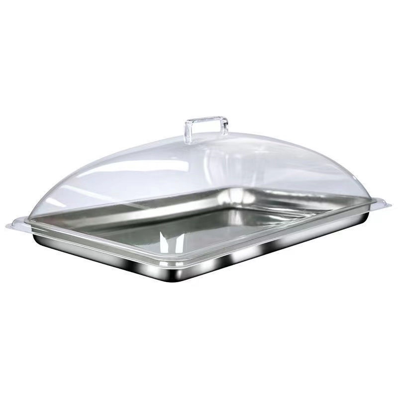 Transparent Rectangular Food Cover Dust Cover Plate Cover Plastic ...