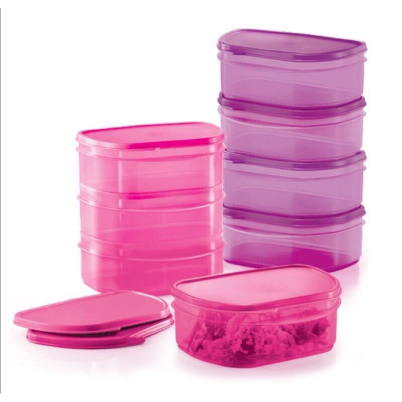 TUPPERWARE Half Fridge Stackable Set 650ml (1pc) | Shopee Singapore