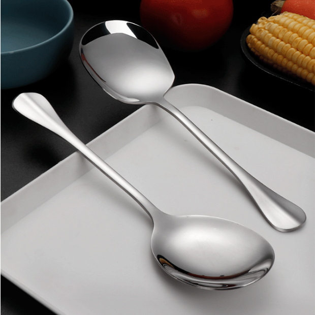 Soup Spoons And Buffet Spoons Are Used In Western Restaurants, Bars And ...
