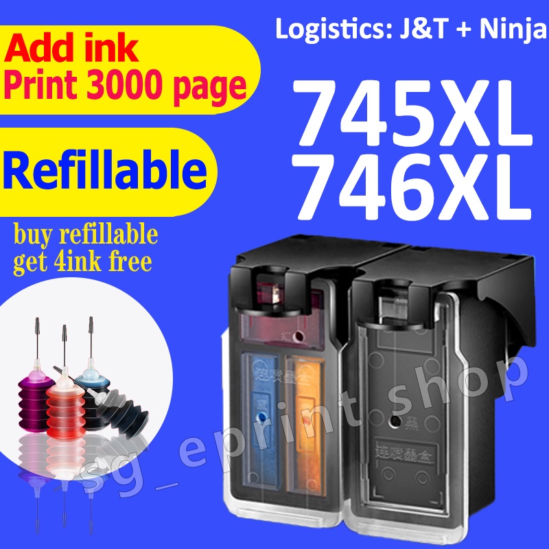 Compatible Canon 745 746 ink Canon 745s 746s Canon 745XL 746XL ink ...