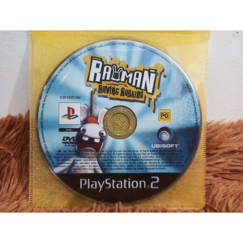 PS2 Rayman Raving Rabbids PAL (Disc Only) | Shopee Singapore