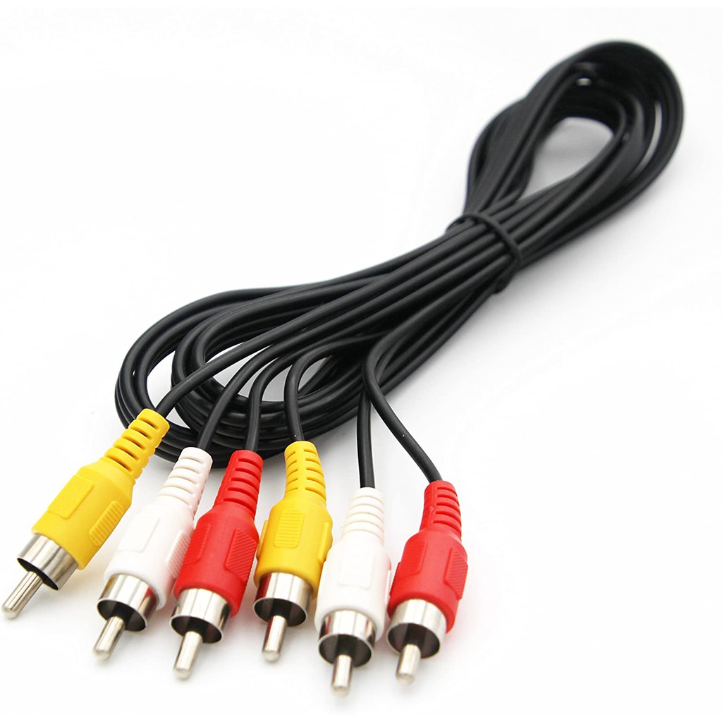 ★SG Ready Stock★RCA Audio/Video Cable - AV cable - Red Yellow White ...