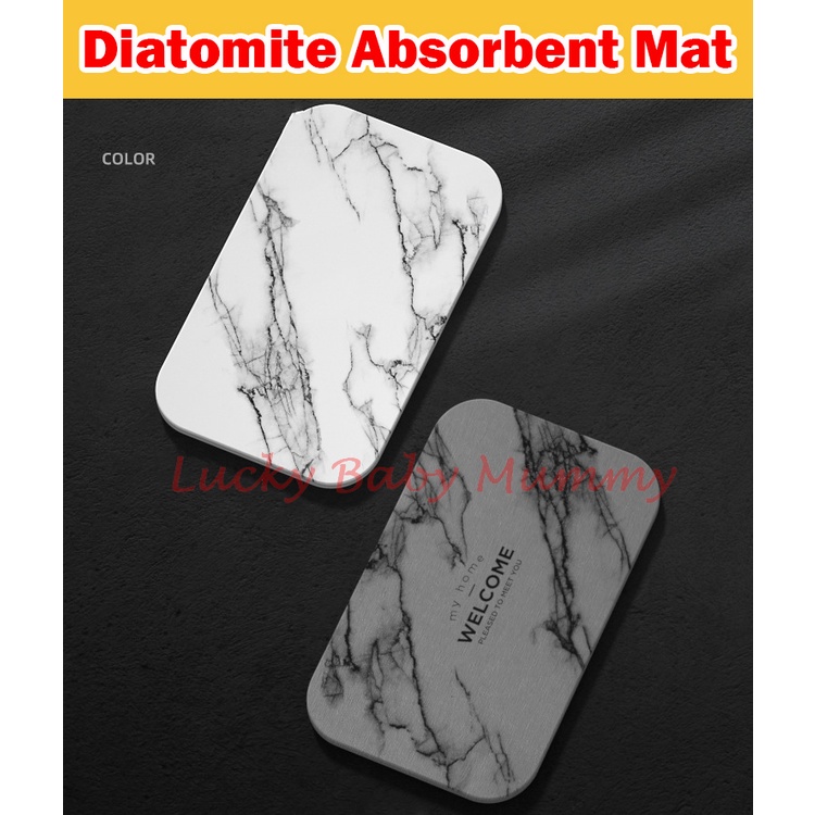 Diatomite Absorbent Mat / Bathroom Mat / Floor Mat / Kitchen Mat/Local ...