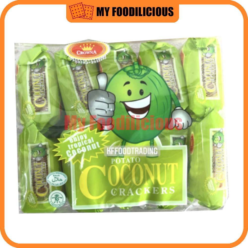 CISSY Extra Potato / Coconut /Lemon / Vegetable Crackers 32g x 10packs ...