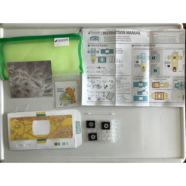 Foldscope Paper Microscope Basic Set Shopee Singapore