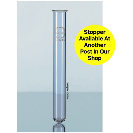 Test Tube DURAN Glass(Borosilicate) Beaded Rim DWK (Formerly SCHOTT ...