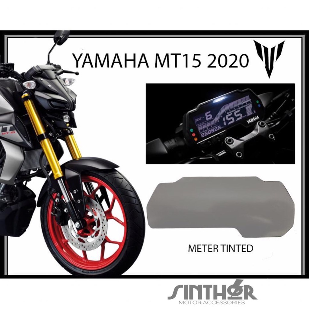 MT15 TINTED METER STICKER 2020 (YAMAHA MT-15 TINTED) | Shopee Singapore