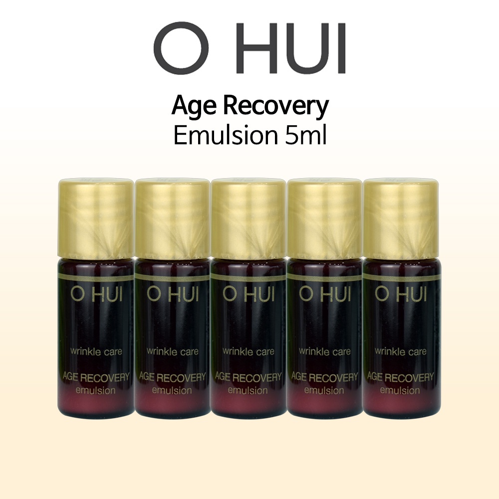 O HUI Age Recovery Emulsion 5ml x 5ea / Korea cosmetics / Moisturizing ...