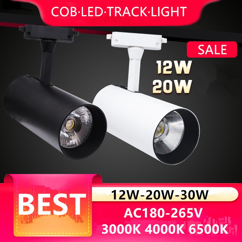 🔥🔥Spot supply 12W/20/30W LED Track Light Led Rail Lamp Spotlights ...