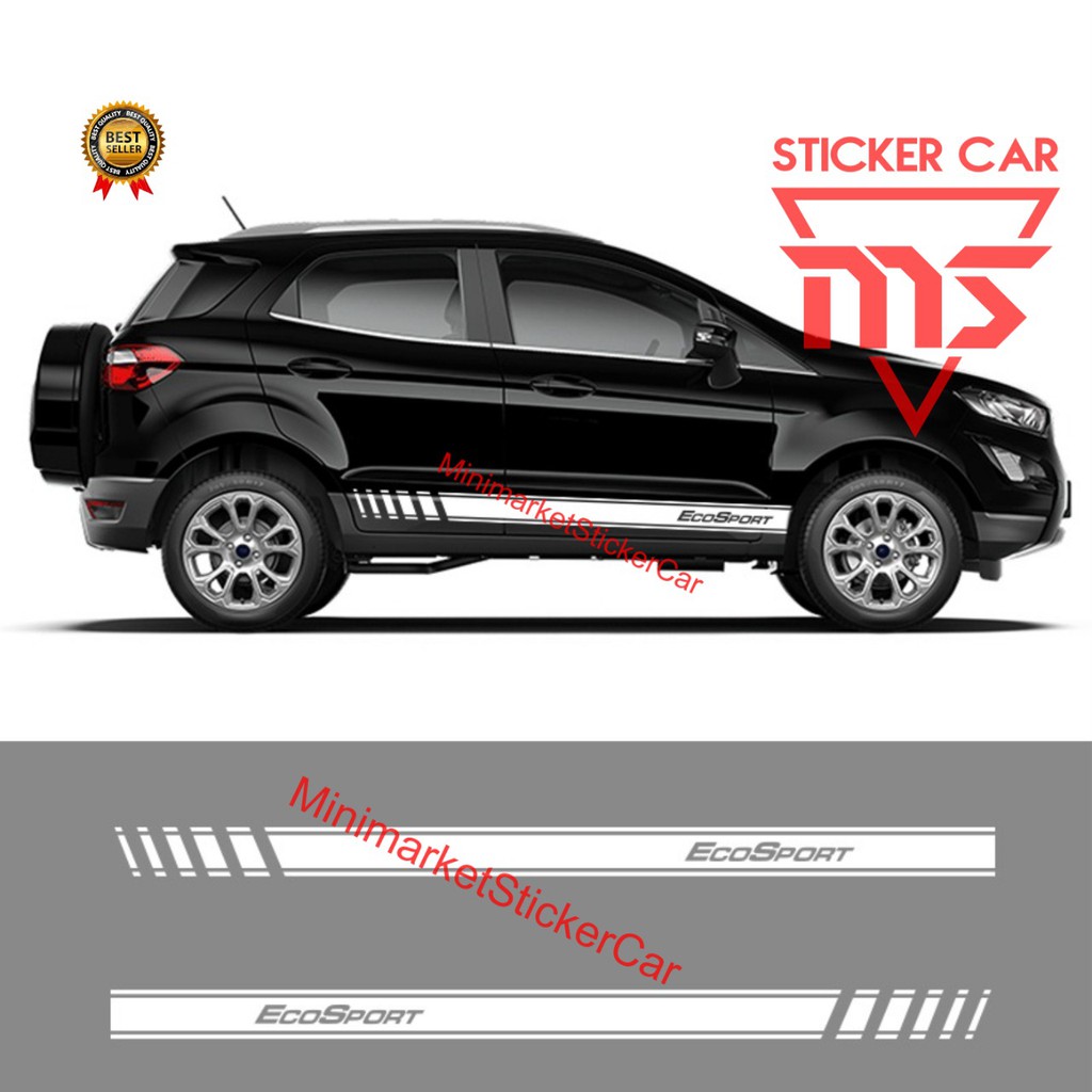 Ford ecosport side body custom text Car sticker | Shopee Singapore