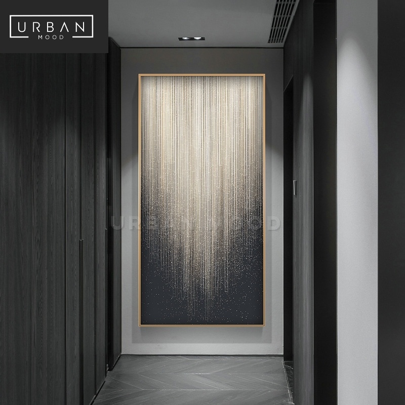 AQUILA Modern Wall Art (Gold Frame) | Shopee Singapore