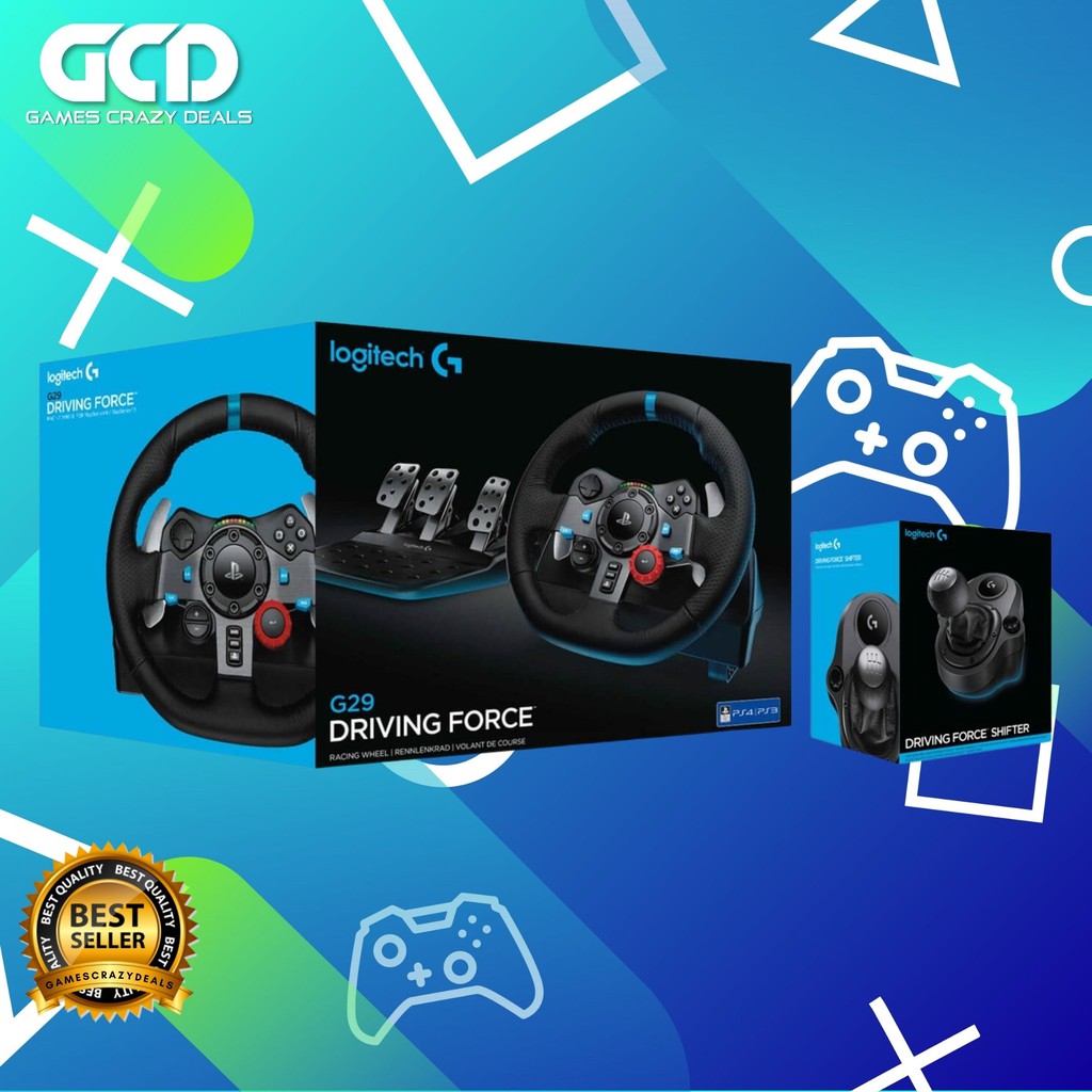 Logitech G29 Driving Force Racing Wheel for PS4/PS3/PC | Shopee Singapore