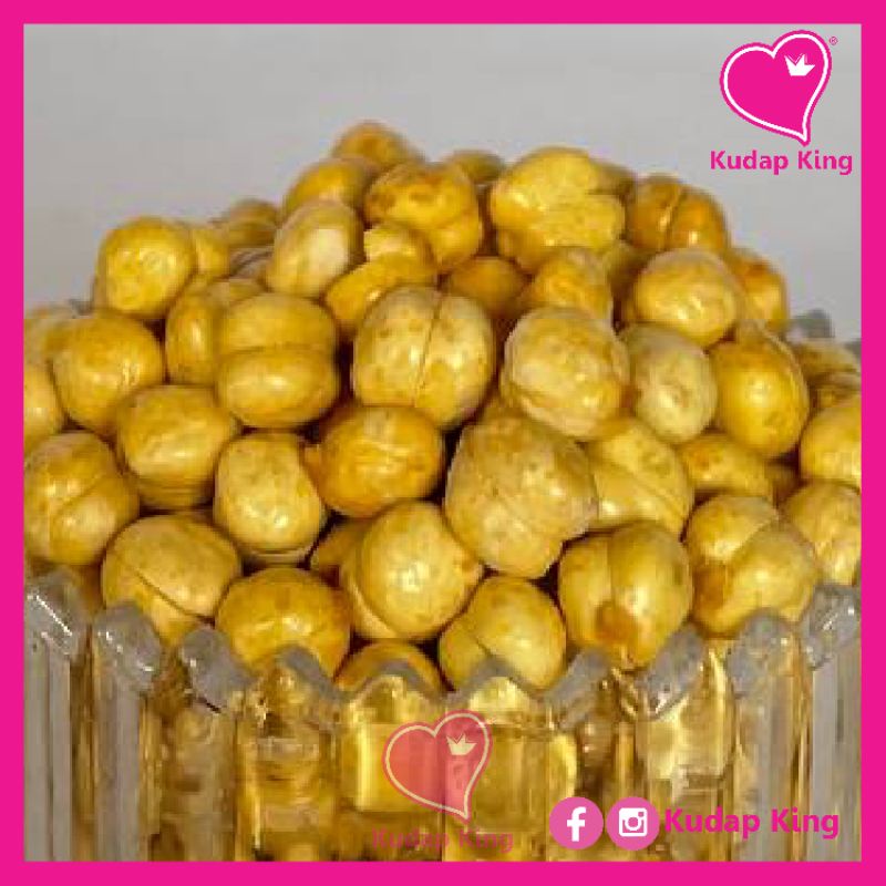 PUTIH Nisah BEANS Fluffy Nuts Gulabi Filling/Sunnah Nuts/Mecca Nuts ...