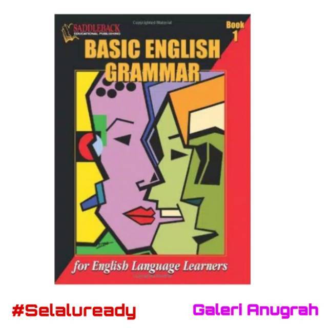 Basic English Grammar: For English Language Learners: Book 1 | Shopee ...