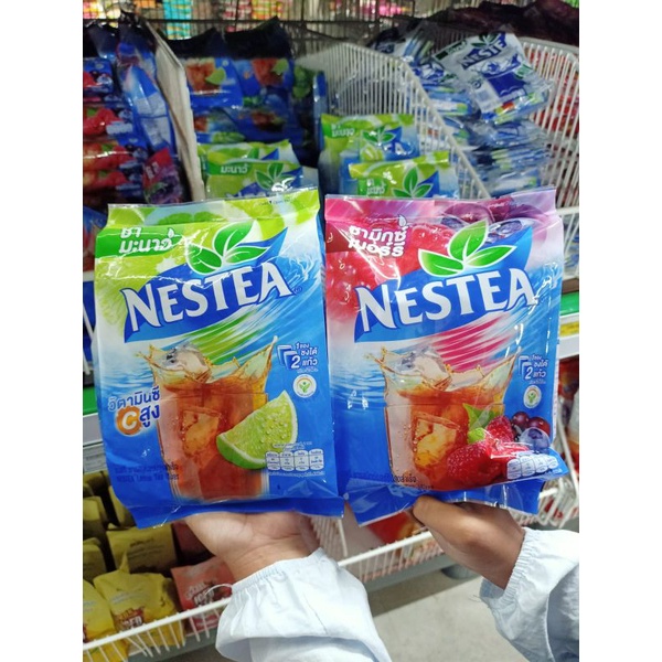 NESTEA Mix berry, NESTEA Lemon 18 sachet | Shopee Singapore