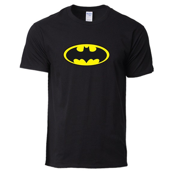 Batman Classic Logo DC Superhero Unisex / Men Tshirt Tee | Shopee Singapore