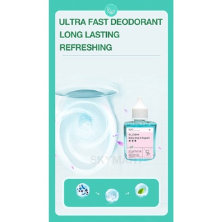 One Drop Instant Toilet Deodorizer Toilet Bowl Freshener Toilet Bowl ...