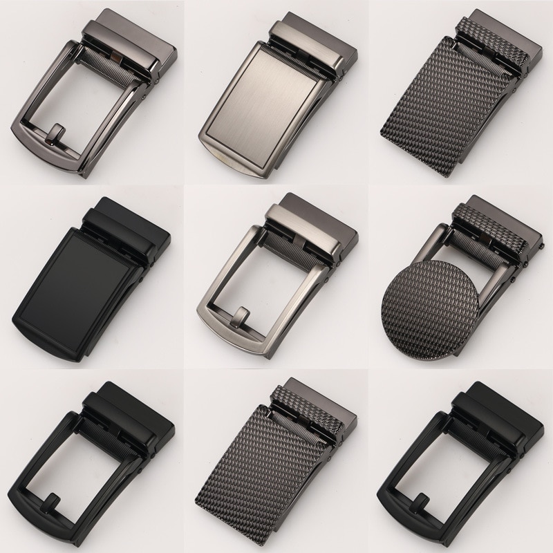 Men's Business Alloy Automatic Buckle Unique Men Plaque Belt Buckles ...