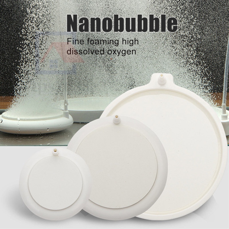 Fish Tank Air Stone Disc Diffuser Aquarium Oxygen Bubbler Air Pump ...