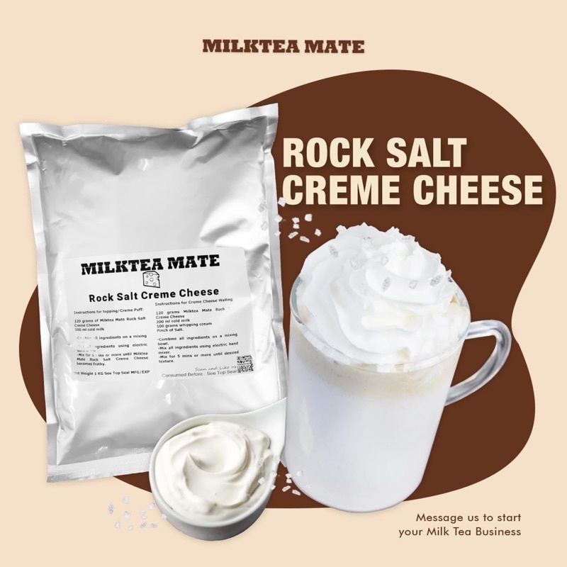 MLKT ROCKSALT CREME CHEESE POWDER (SINKERS/TOPPINGS) | Shopee Singapore