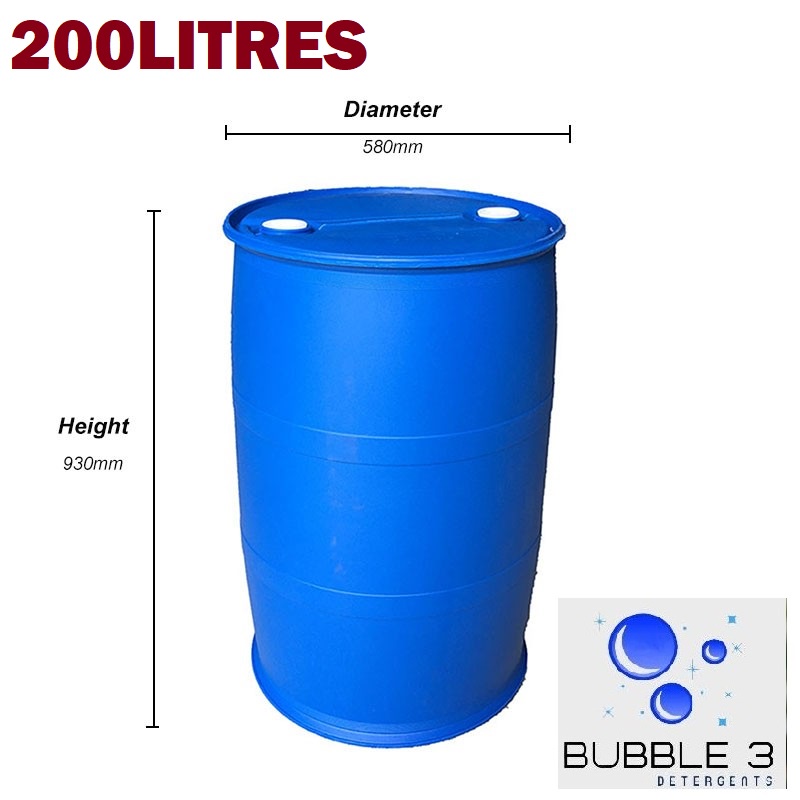 [USED] 200L Plastic Drum / Blue / Tong Biru (1unit per order) | Shopee ...