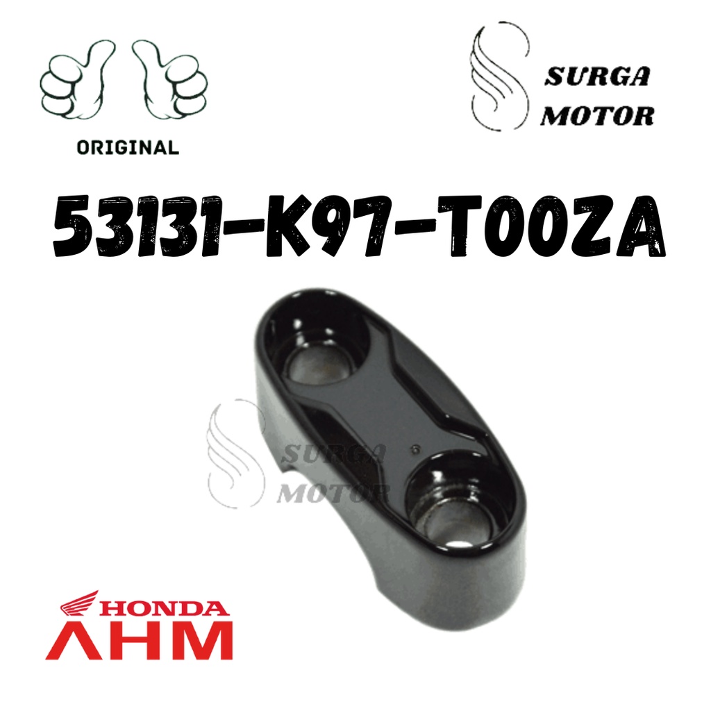 Steering Wheel Clamp Upper Raiser Holder Upper Handle Pipe PCX 150 160 ...