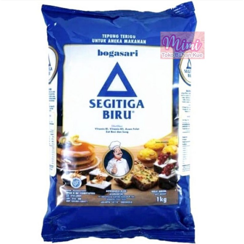 Premium Blue Triangle Wheat flour 1kg All Purpose flour | Shopee Singapore