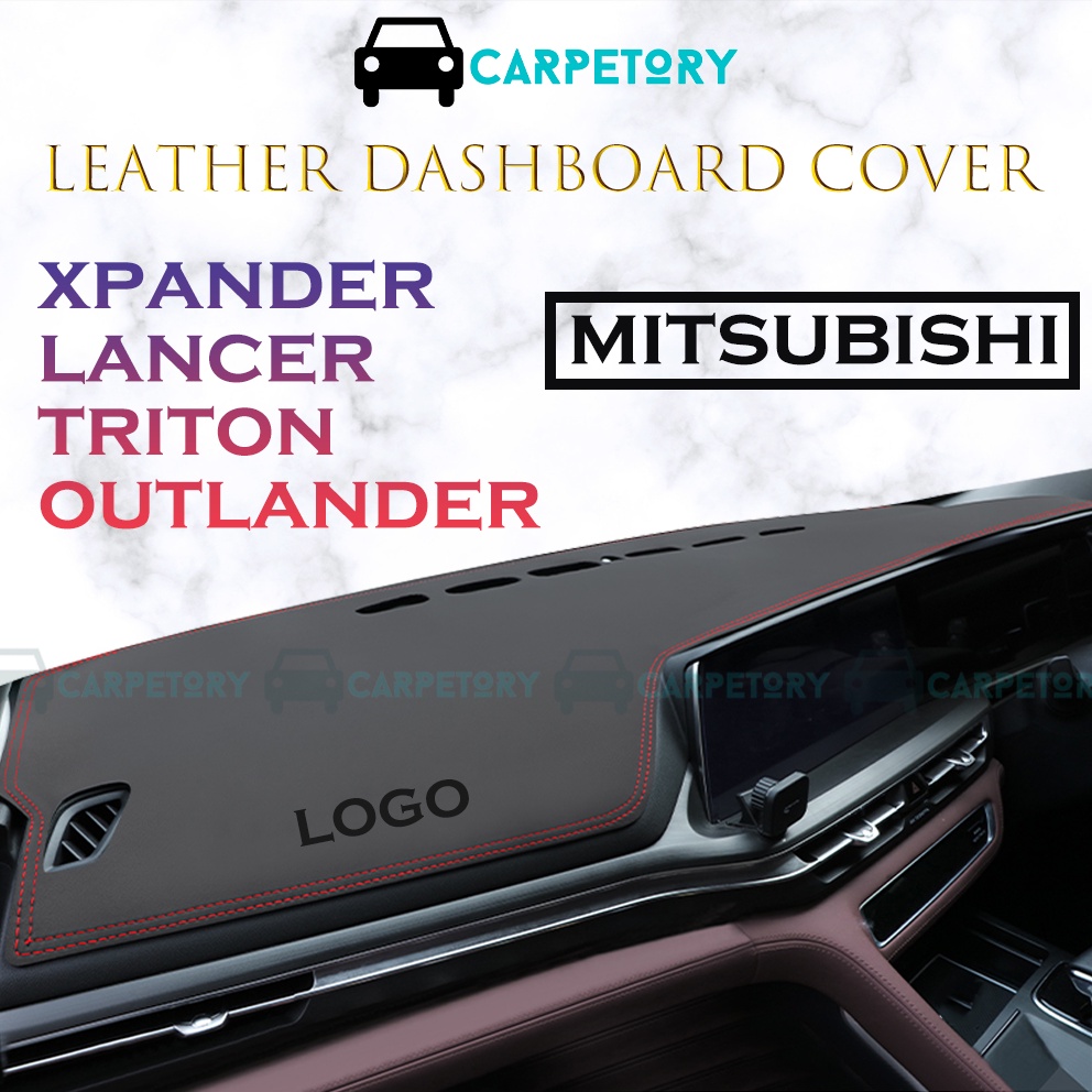 Mitsubishi Leather Dashboard Cover Dashmat Xpander Outlander Triton ...
