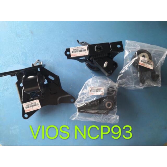 TOYOTA VIOS NCP93 (AT) ENGINE MOUNTING SET (4PCS) | Shopee Singapore
