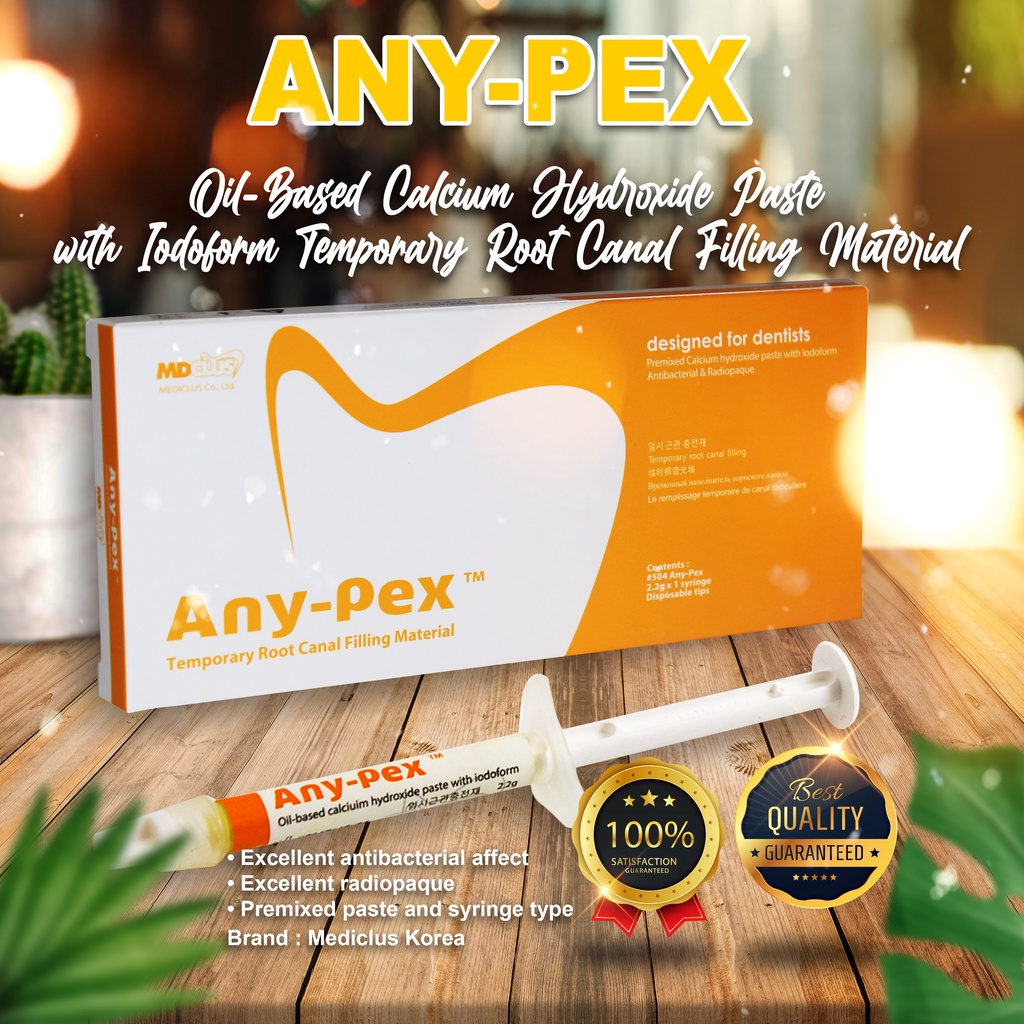 ANY-PEX - TEMPORARY ROOT CANAL FILLING MATERIAL ( MDCLUS ) | Shopee ...