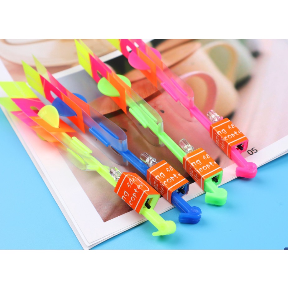 Luminous Slingshot Flying Arrow Led Helicopter Slingshot Flash LED ...