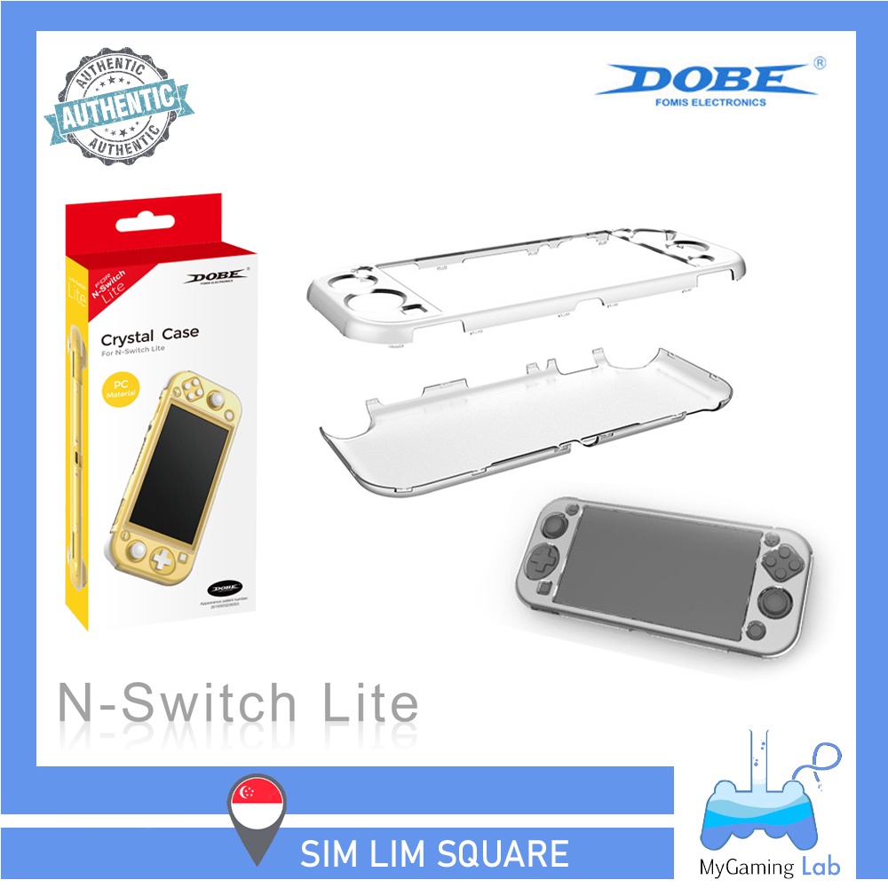 [SG Wholesaler] DOBE Nintendo Switch Lite Protective Case Cover Crystal ...