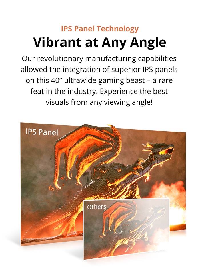 PRISM+ PG400U PRO | 40" UWQHD Ultrawide 144Hz IPS Gaming Monitor [3440 ...