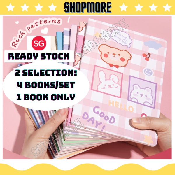 Notebook A5 Cute Cartoon Book Student Mini Pocket Notepad | Shopee ...