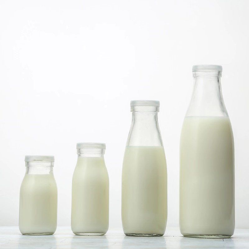 Small Bottle Fresh Milk Glass Bottle Milk Bottle Yogurt Cup Soybean ...