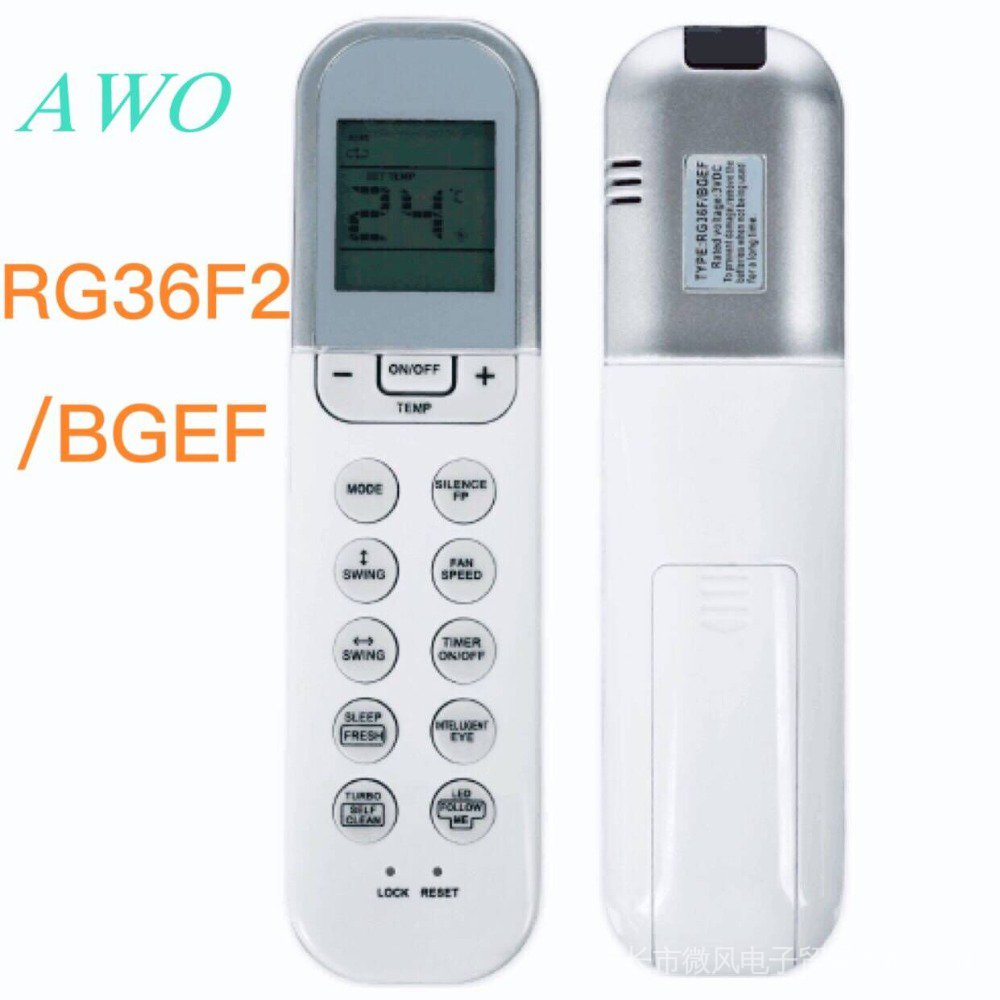 New RG36F2/BGEF For Midea Air Conditioning Remote Controller RG36F4 ...