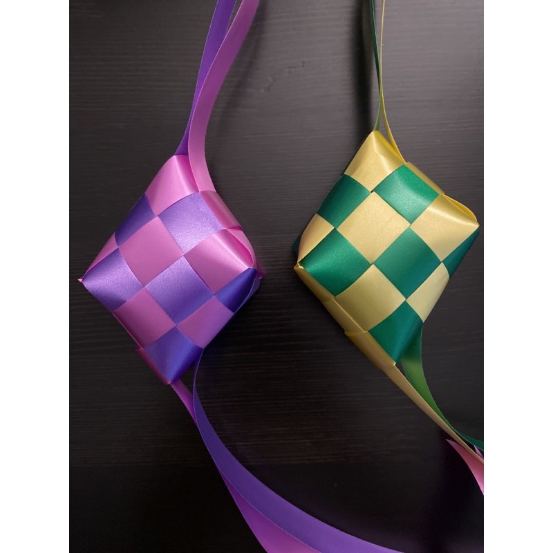 (SG Seller) Handmade Ketupat Deco 4pcs in 1 (Raya Special) | Shopee ...