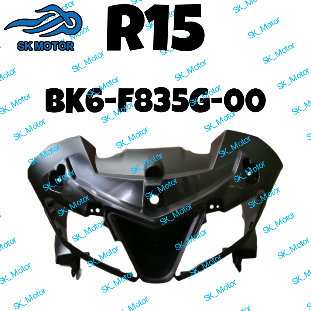 Yamaha YZF-R15 R15 V3 Inner Cover Full Set / Kaver Hitam Mud Guard ...
