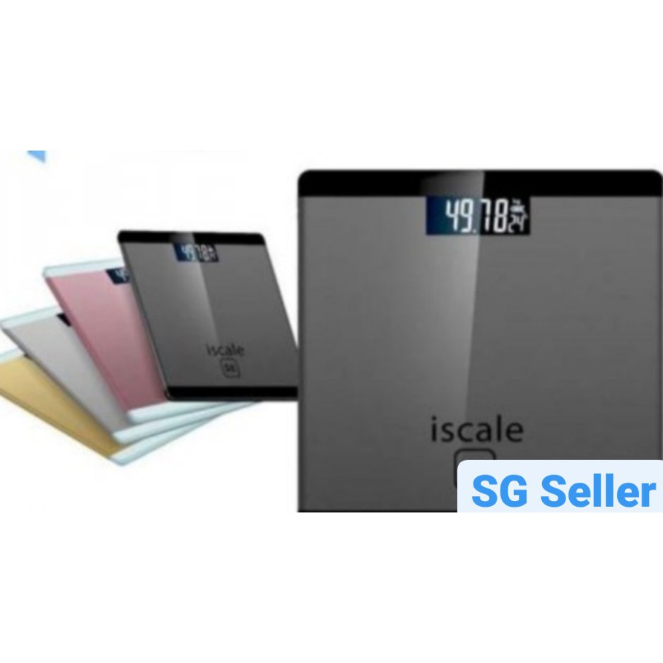 SG ⭐ LCD Display Iscale SE Weighing Machine Body Weight Measuring ...