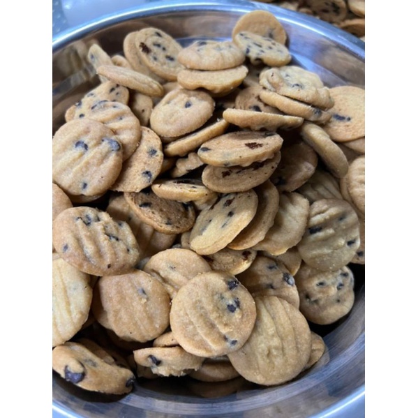 Vanilla Chocolate Chip Cookies Borong Repack 1Kg | Shopee Singapore