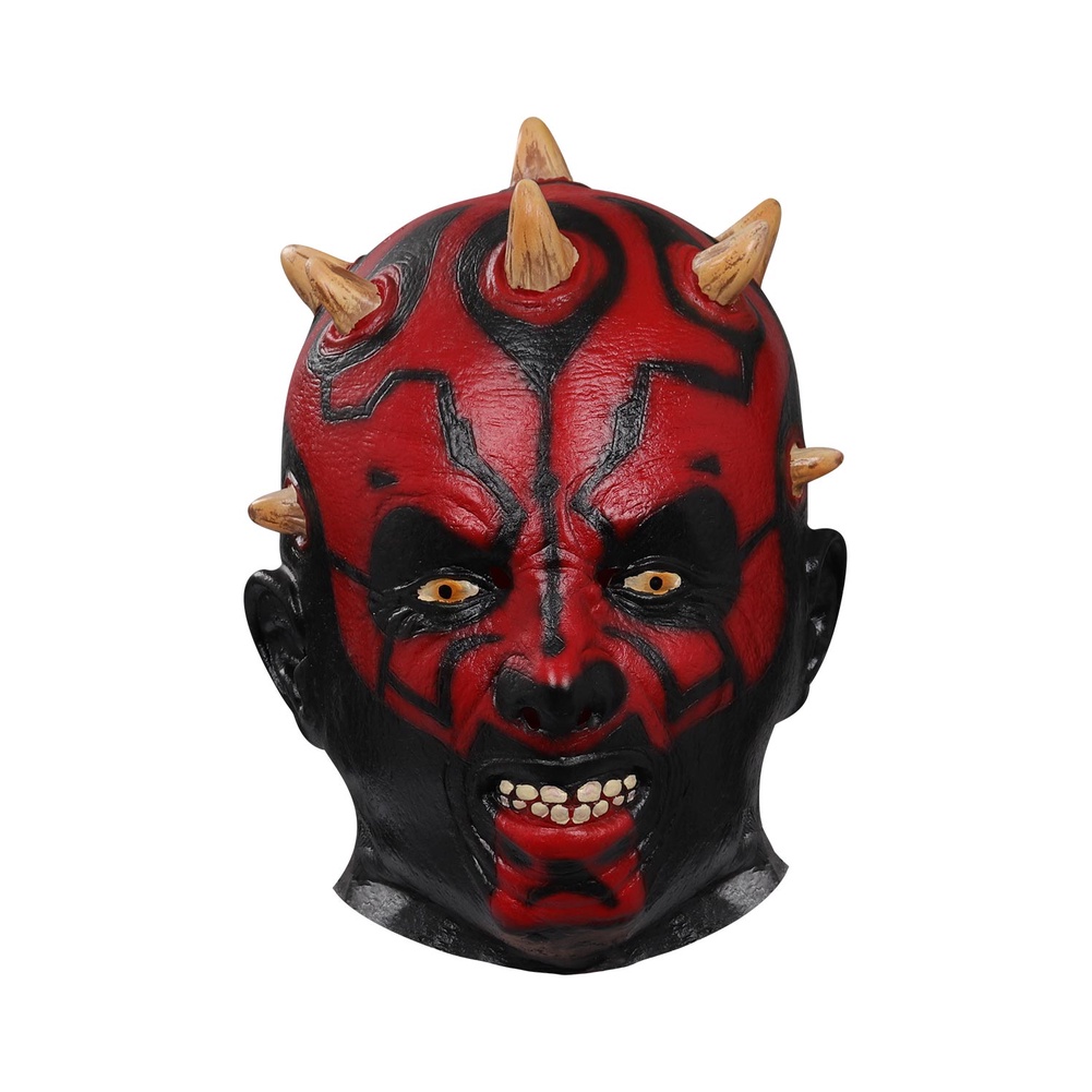 Star Wars Darth Maul Mask Cosplay Latex Masks Helmet Masquerade Party ...