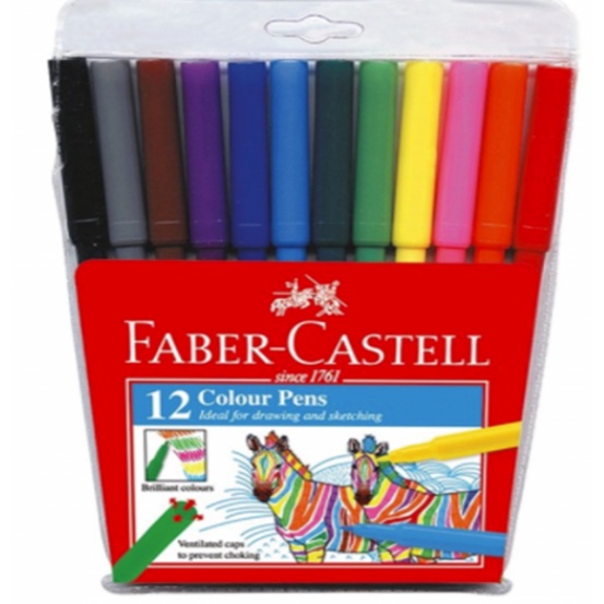 154312 Faber Castell Magic Pens (12 Colour Set) | Shopee Singapore