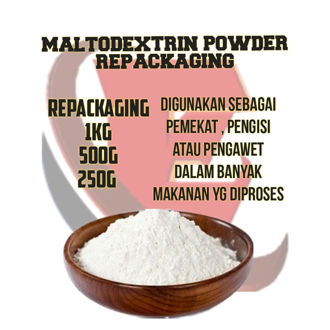 MALTODEXTRIN POWDER REPACKAGING 1KG | 500G | 250G | Shopee Singapore