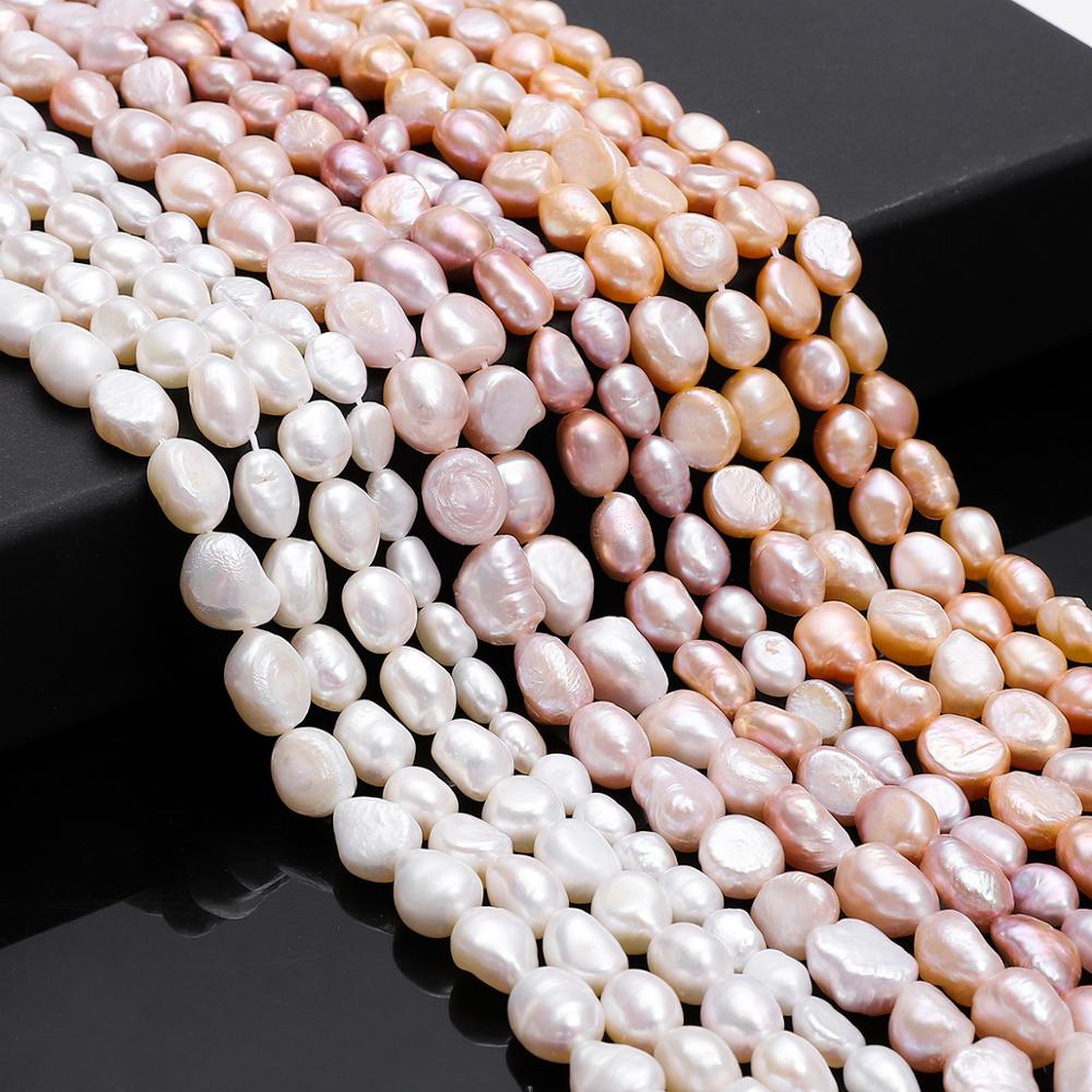 30-55pcs/lot White Pink Purple Natural Freshwater Cultured Pearls ...